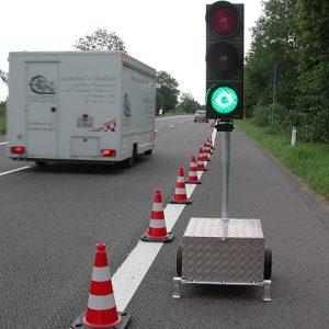 Mobile Traffic Lights - Available to Hire Now from Laois Hire